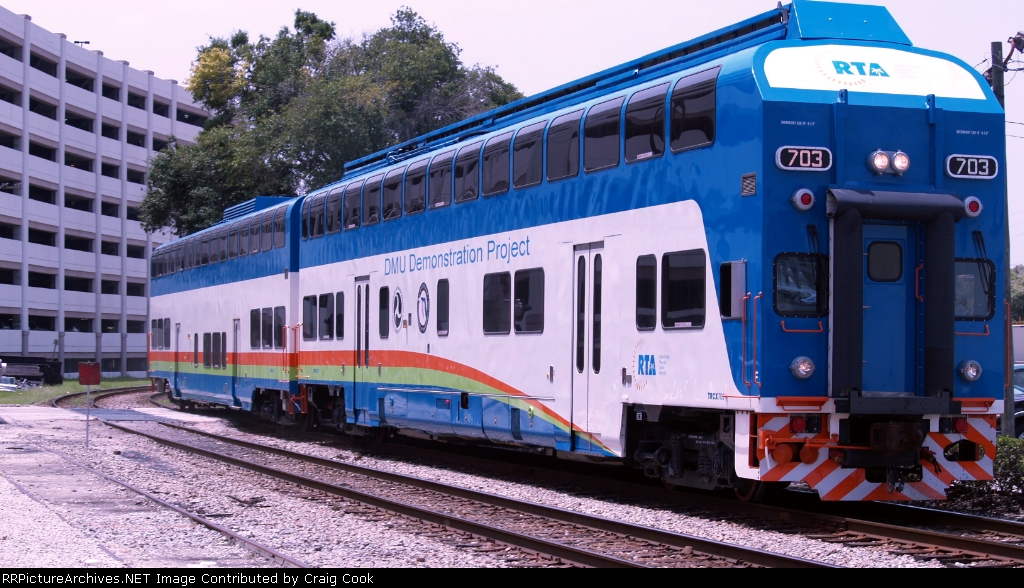 Colorado Railcar DMU TRCX 703 in 2006